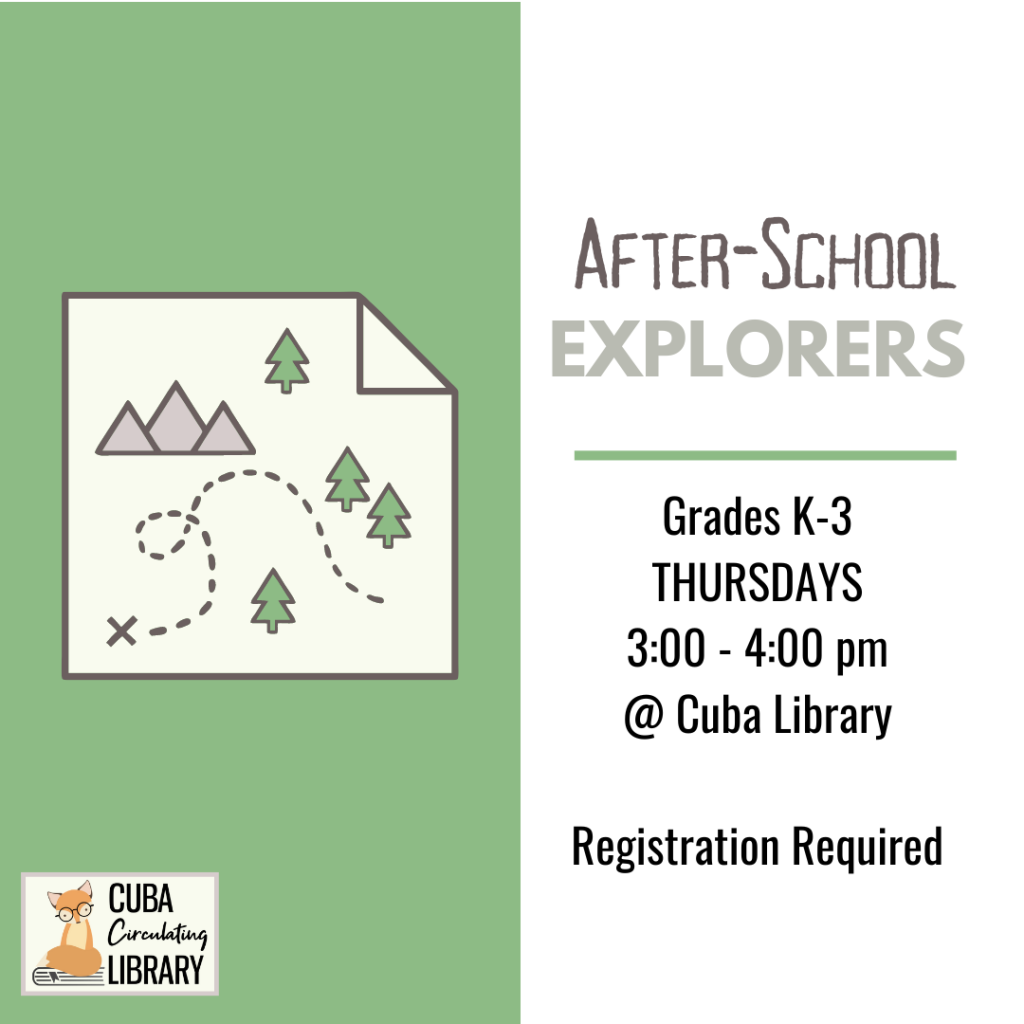 After School Explorers – Cuba Circulating Library