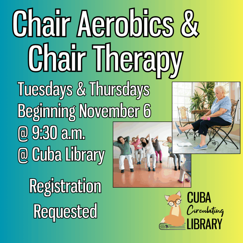 Chair Aerobics – Cuba Circulating Library