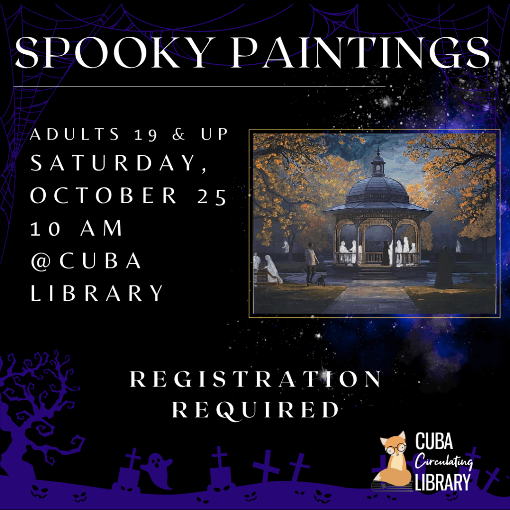 Spooky Paintings – Cuba Circulating Library